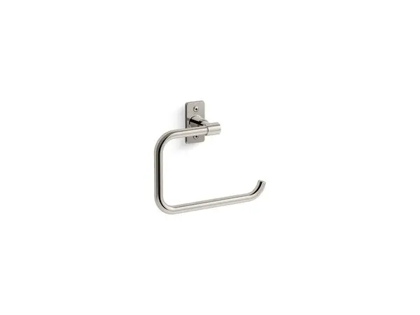 KOHLER Castia Studio Mcgee Towel Ring - Vibrant Polished Nickel