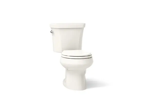 KOHLER Wellworth Two-piece Round-front Toilet, Dual-flush - One-color
