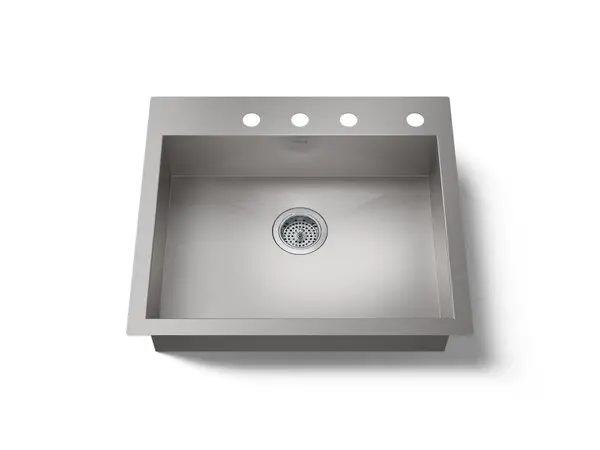 KOHLER Vault 24" Undermount Single-bowl Kitchen Sink - One-color
