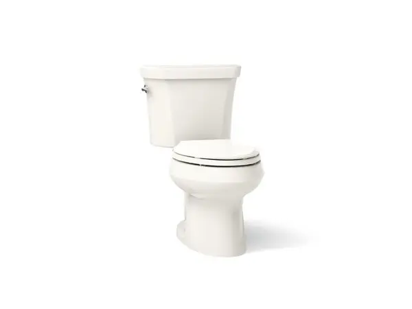 KOHLER Wellworth Two-piece Elongated Toilet, Dual-flush - One-color