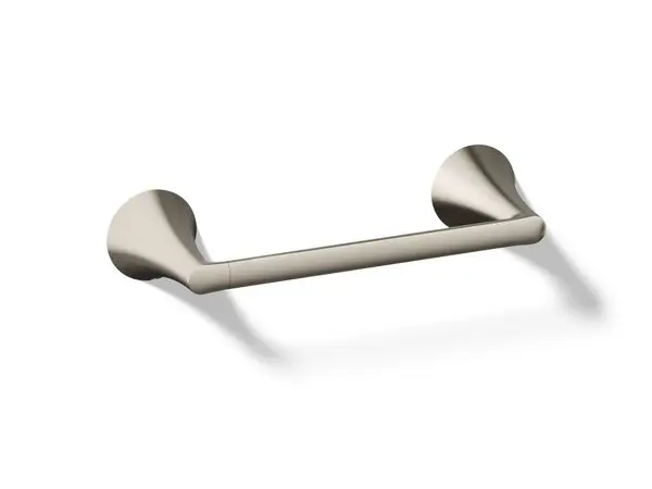 KOHLER Buckley 9" Towel Bar - Vibrant Brushed Nickel