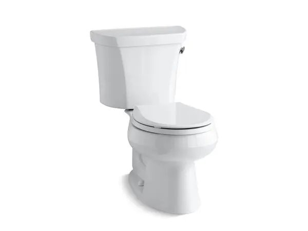 KOHLER Wellworth Two-piece Round-front Toilet, 1.28 Gpf - One-color