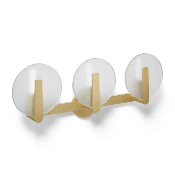 KOHLER Hint Three-light Sconce - Brushed Moderne Brass