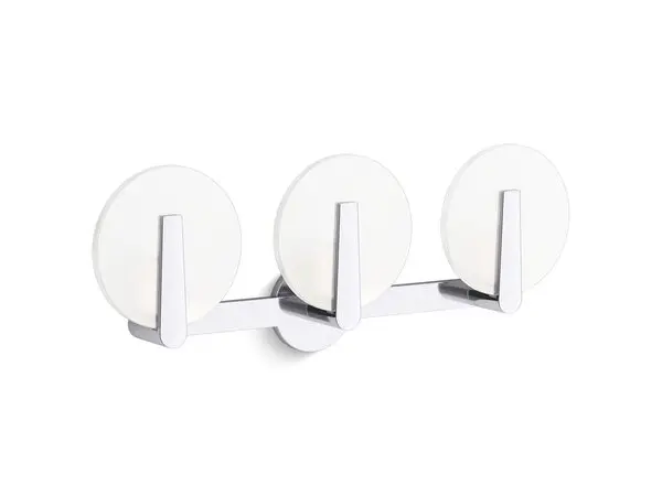 KOHLER Hint Three-light Sconce - Polished Chrome