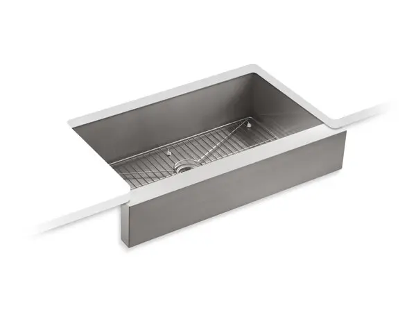 KOHLER Vault 35-1/2" Undermount Single-bowl Farmhouse Kitchen Sink - One-color