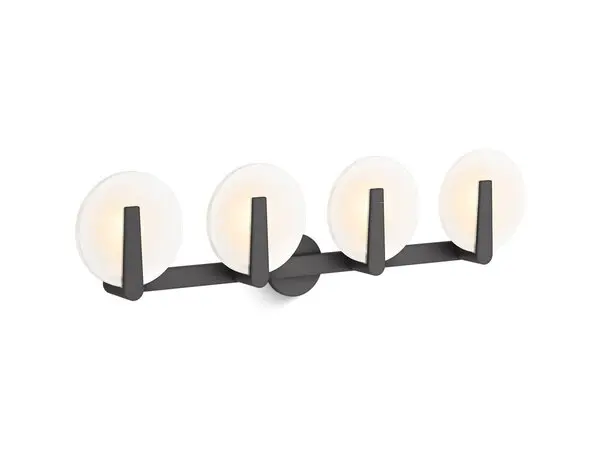 KOHLER Hint Four-light Sconce - Matte Black