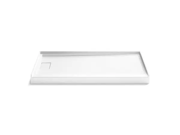KOHLER Stoneridge 60" X 32" Alcove Shower Base, Left Drain - One-color