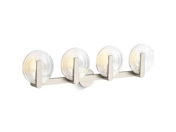 KOHLER Hint Four-light Sconce - Brushed Nickel