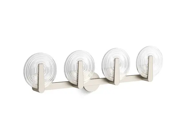 KOHLER Hint Four-light Sconce - Brushed Nickel
