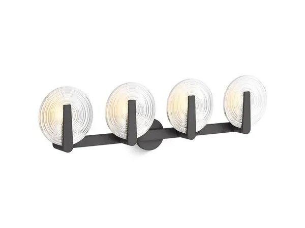 KOHLER Hint Four-light Sconce - Matte Black