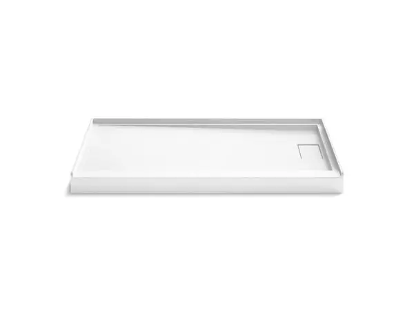 KOHLER Stoneridge 60" X 32" Alcove Shower Base, Right Drain - One-color
