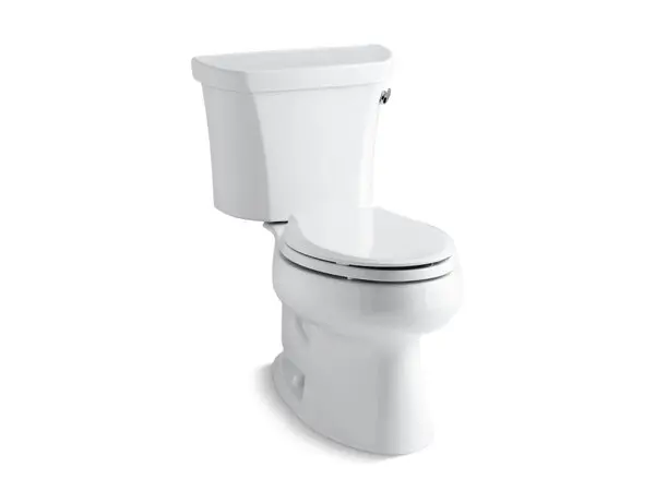KOHLER Wellworth Two-piece Elongated Toilet, 1.28 Gpf - One-color