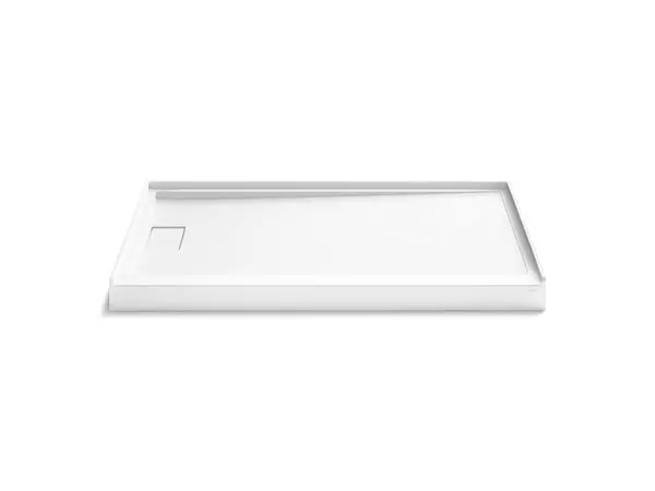 KOHLER Stoneridge 60" X 36" Alcove Shower Base, Left Drain - One-color