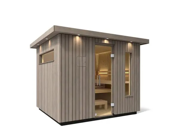KOHLER Six-person Outdoor Sauna - One-color