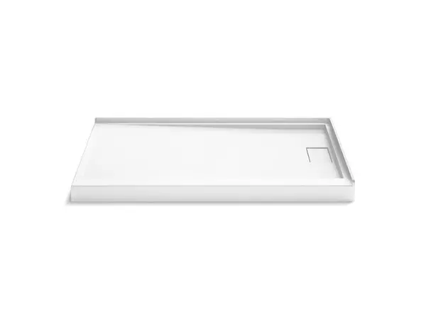 KOHLER Stoneridge 60" X 36" Corner Shower Base, Right Drain - One-color