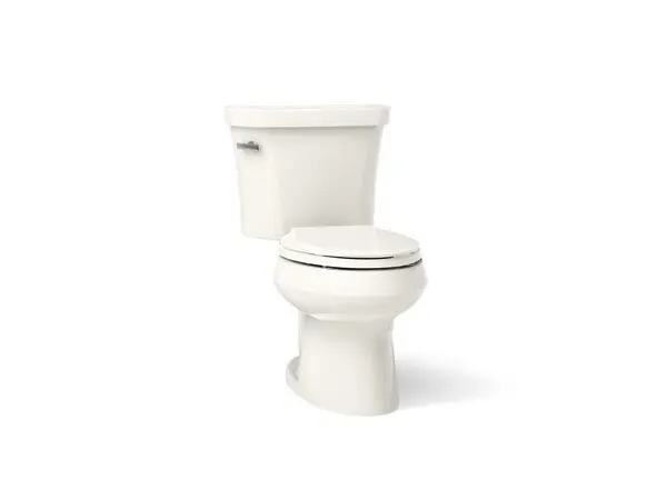 KOHLER Wellworth Two-piece Elongated Toilet, 1.28 Gpf - One-color