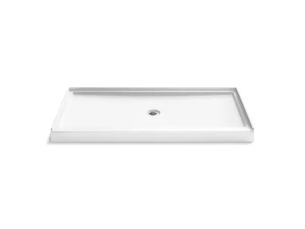 KOHLER Stoneridge 66" X 36" Alcove Shower Base, Center Drain - One-color