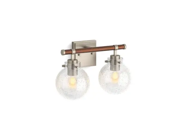 KOHLER Holt Two-light Sconce - Brushed Nickel