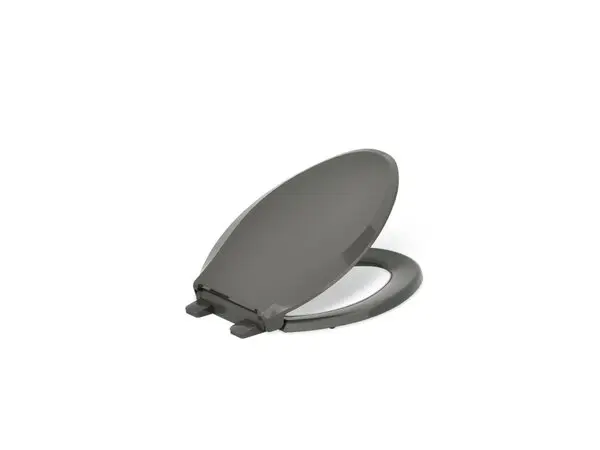 KOHLER Cachet Readylatch Quiet-close Elongated Toilet Seat - Thunder Grey