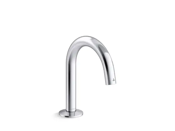 KOHLER Components Touchless Single-hole Lavatory Faucet With Kinesis Sensor Technology, Tube Design, 0.35 Gpm - One-color