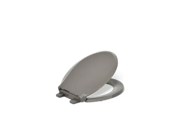 KOHLER Cachet Readylatch Quiet-close Round-front Toilet Seat - Cashmere