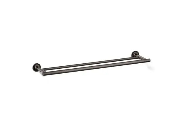 KOHLER Purist 24" Double Towel Bar - Vibrant Titanium