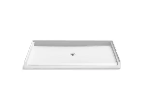 KOHLER Stoneridge 62" X 36" Alcove Shower Base, Center Drain - One-color
