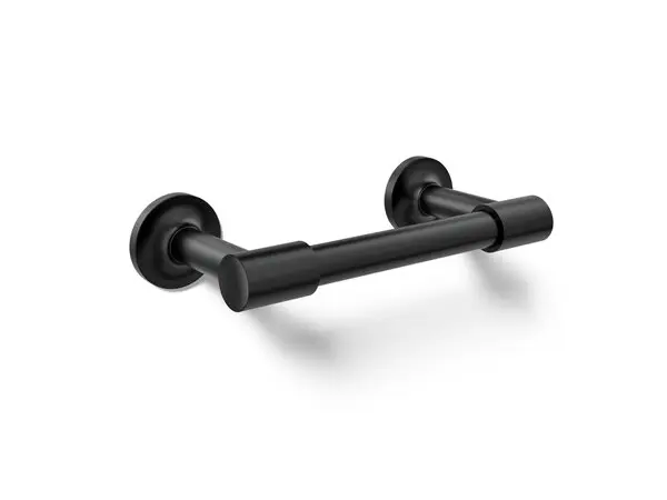 KOHLER Purist Pivoting Toilet Paper Holder - Matte Black