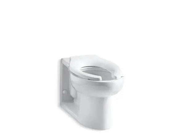 KOHLER Anglesey Floor-mount Rear Spud Flushometer Bowl - One-color