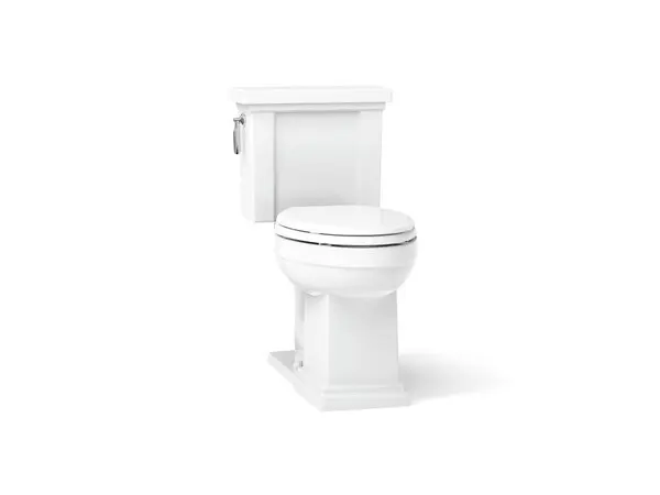KOHLER Tresham Two-piece Elongated Toilet, 1.28 Gpf - One-color