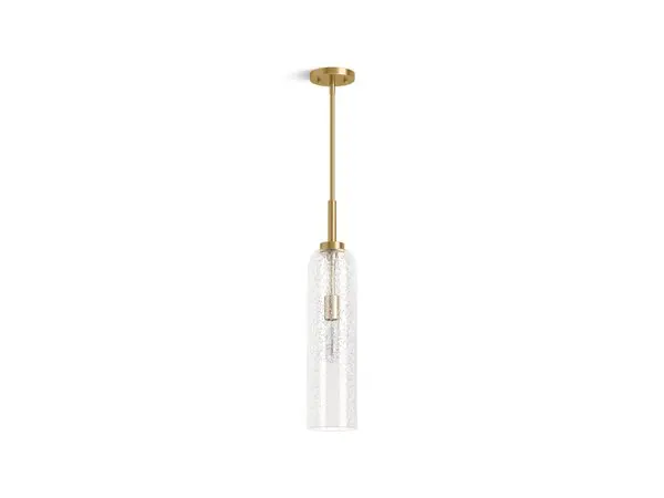 KOHLER Simplice 5" Bottle Pendant - Brushed Moderne Brass