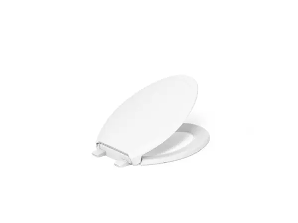 KOHLER Rutledge Readylatch Quiet-close Elongated Toilet Seat - White