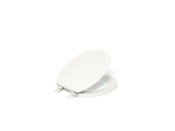 KOHLER Stonewood Round-front Toilet Seat - Biscuit
