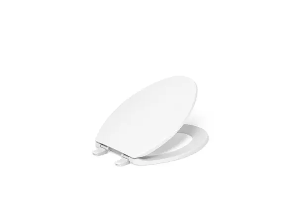 KOHLER Brevia Quick-release Elongated Toilet Seat - White