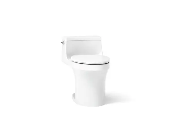 KOHLER San Souci Hidden Cord One-piece Compact Elongated Toilet With Concealed Trapway, 1.28 Gpf Toilet - One-color