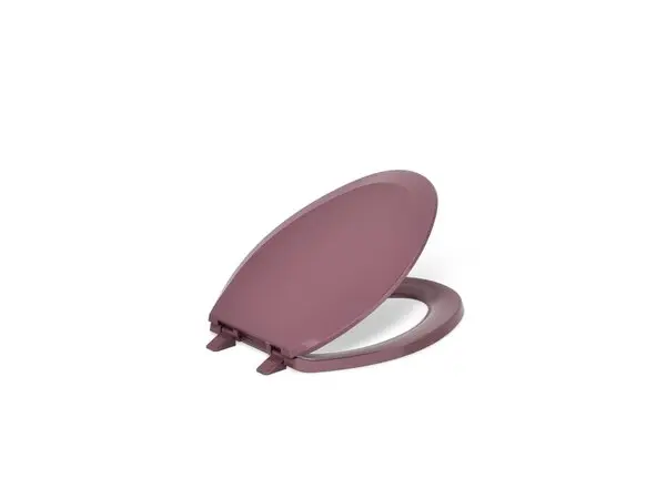 KOHLER Lustra Quick-release Elongated Toilet Seat - Raspberry Puree