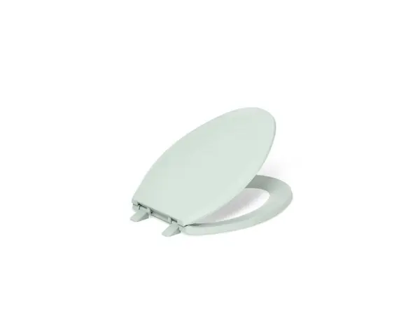 KOHLER Lustra Quick-release Elongated Toilet Seat - Seafoam Green