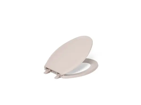 KOHLER Lustra Quick-release Elongated Toilet Seat - Wild Rose