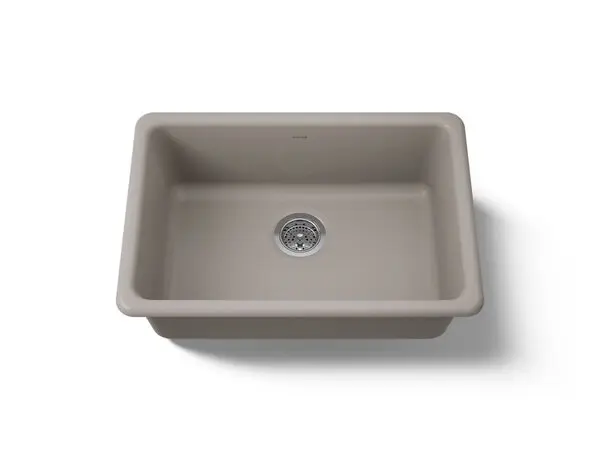 KOHLER Iron/tones 27" Top-/undermount Single-bowl Kitchen Sink - One-color