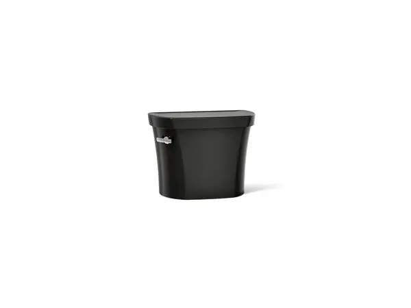 KOHLER Wellworth Toilet Tank, 1.28 Gpf - Black Black