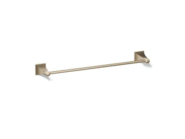 KOHLER Memoirs Stately 18" Towel Bar - Vibrant Brushed Bronze