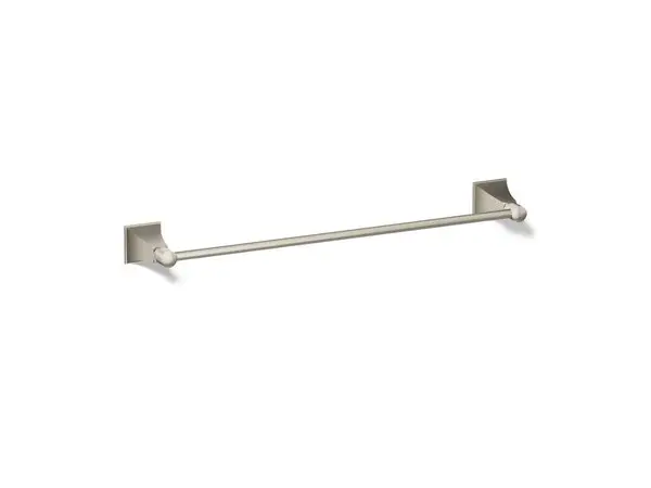 KOHLER Memoirs Stately 18" Towel Bar - Vibrant Brushed Nickel