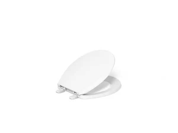 KOHLER Lustra Quick-release Round-front Toilet Seat - White