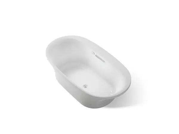 KOHLER Underscore 66" X 36" Drop-in Heated Bubblemassage Air Bath - One-color