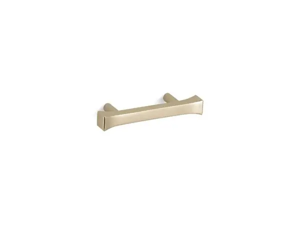 KOHLER Memoirs Stately 3" Cabinet Pull - Vibrant French Gold