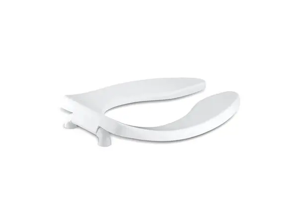 KOHLER Lustra Elongated Toilet Seat With Check Hinge - White