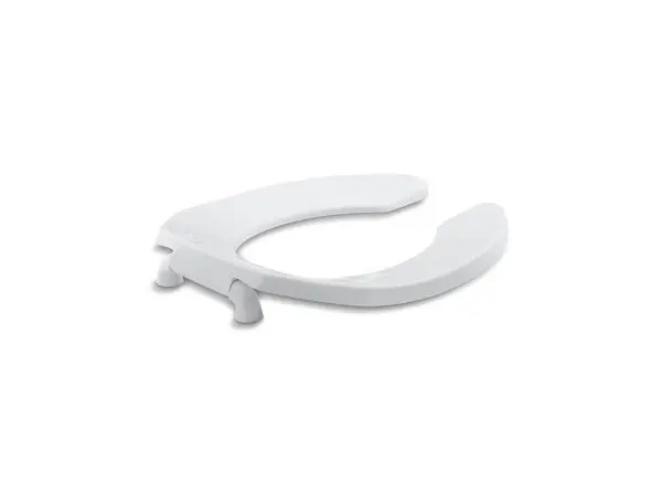 KOHLER Lustra Round-front Toilet Seat With Check Hinge - White