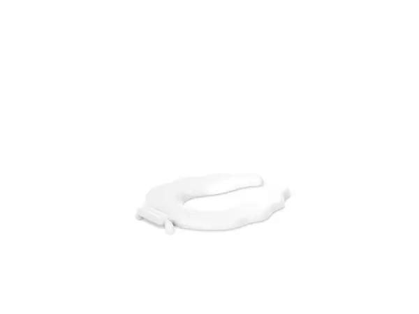KOHLER Primary Commercial Round-front Toilet Seat With Antimicrobial Agent - White