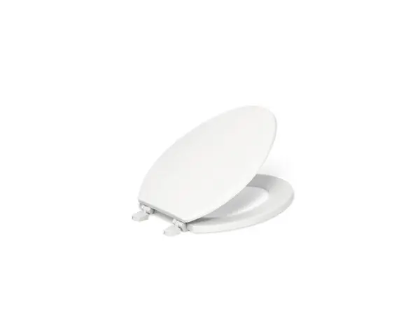 KOHLER Ridgewood Elongated Toilet Seat - White