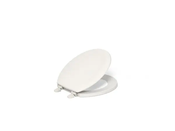 KOHLER Ridgewood Round-front Toilet Seat - Biscuit
